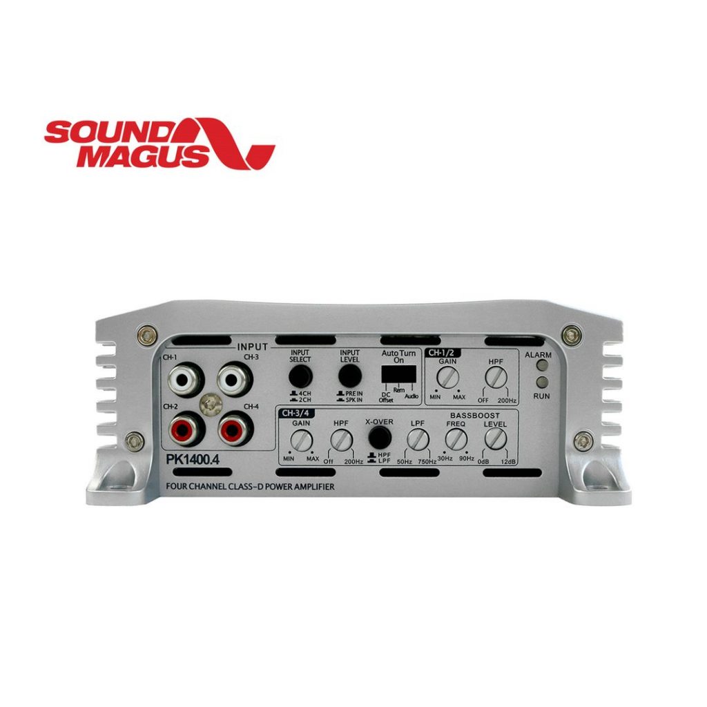 Amplificador de 4 canales clase D SoundMagus PK1400.4 | VF Sound